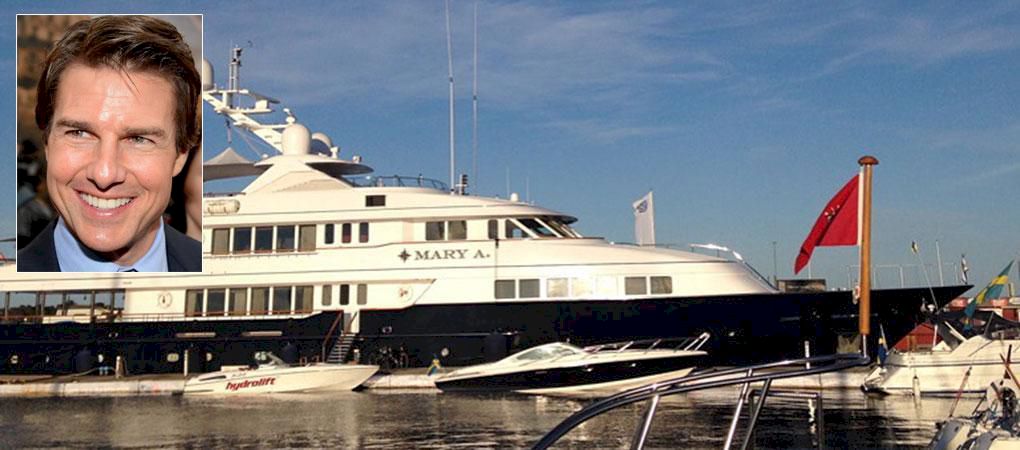 Bild: Tom Cruise på yacht i Sandhamn - Praktiskt Båtägande